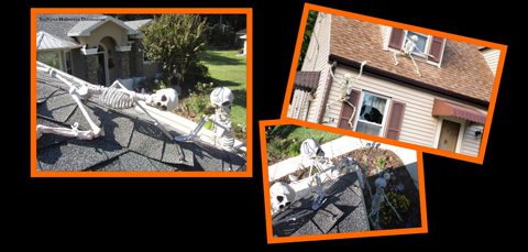 Scary Roofs for Halloween