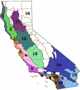 SF Bay Area Title 24 Climate zones