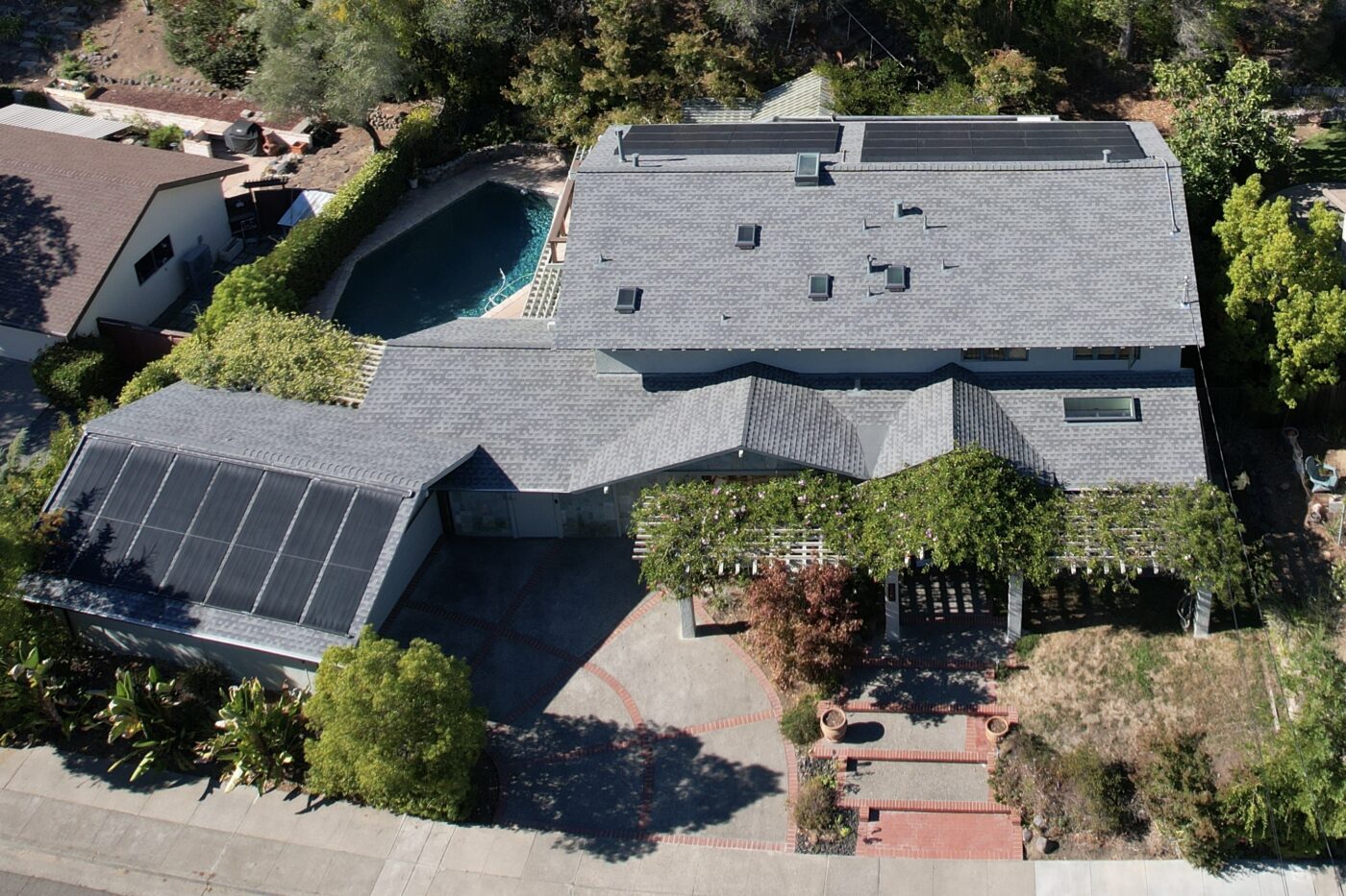 Novato GAF Solar Shingle Roof | Wedge Roofing