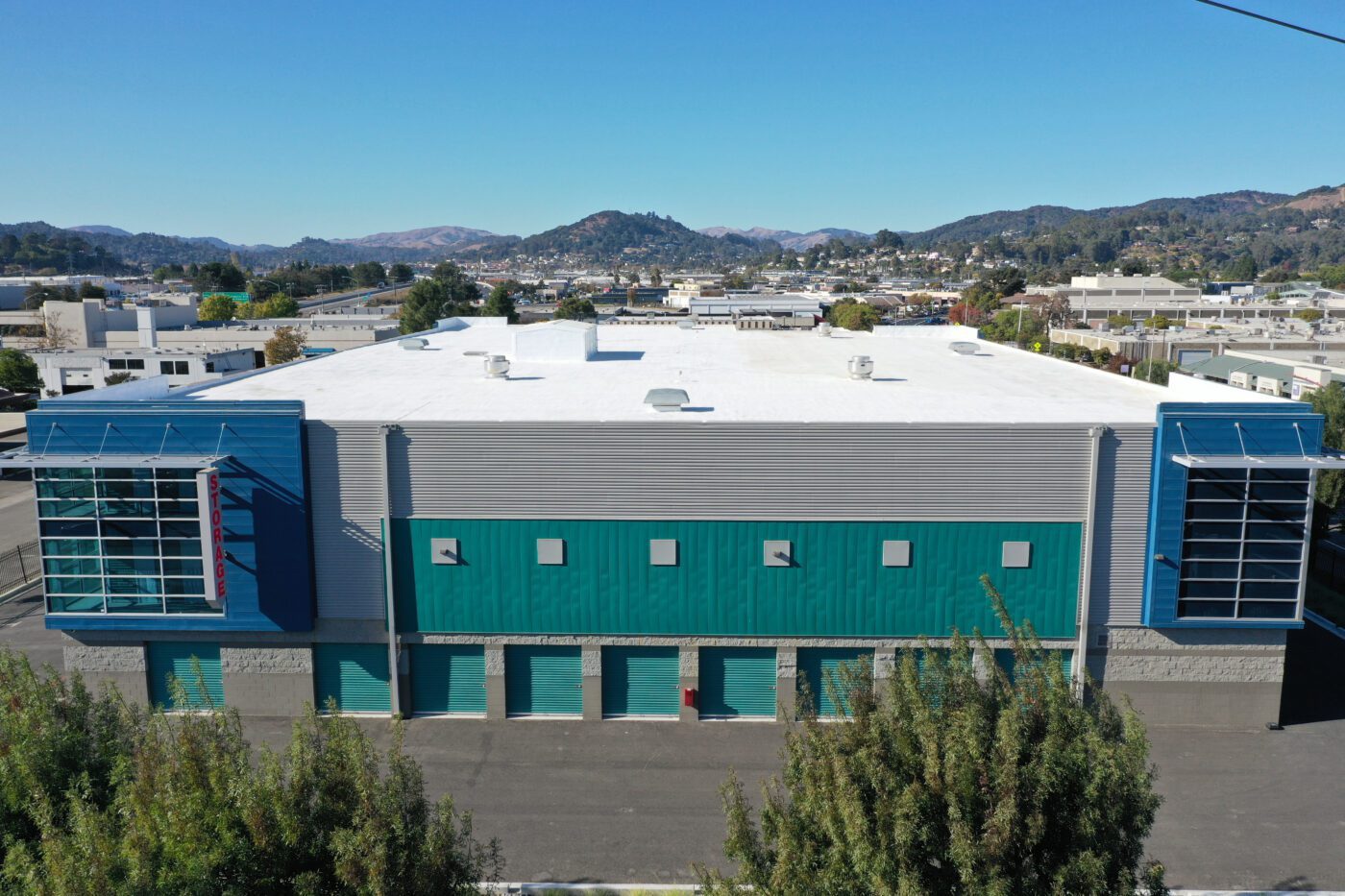 San Rafael Storage | Wedge Roofing