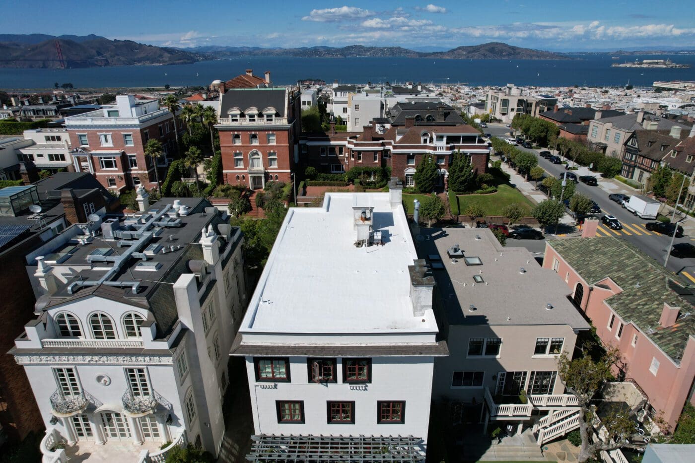Pacific Heights Foam Roof | Wedge Roofing
