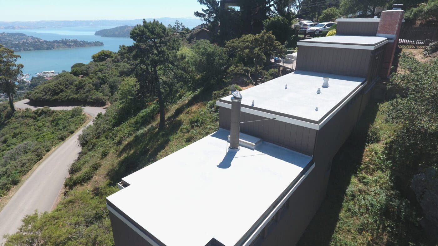 Historic Foam Roof Sausalito | Wedge Roofing