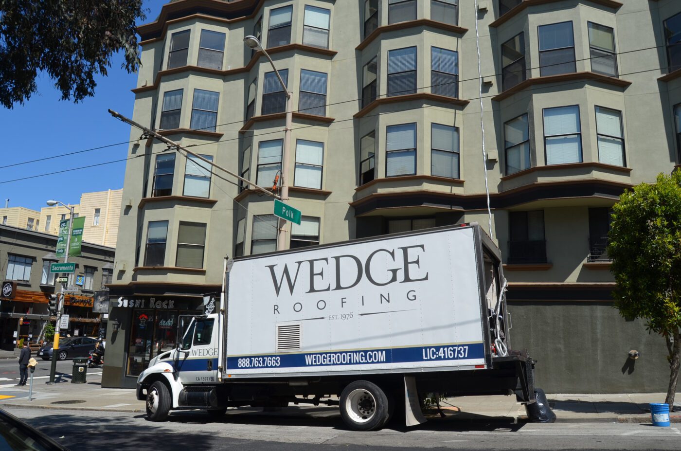 San Francisco Apartments | Wedge Roofing