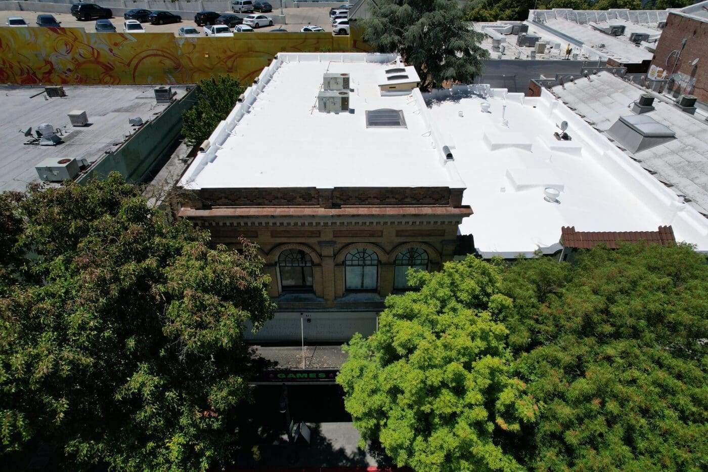 Historic Commercial Roof Sonoma | Wedge Roofing