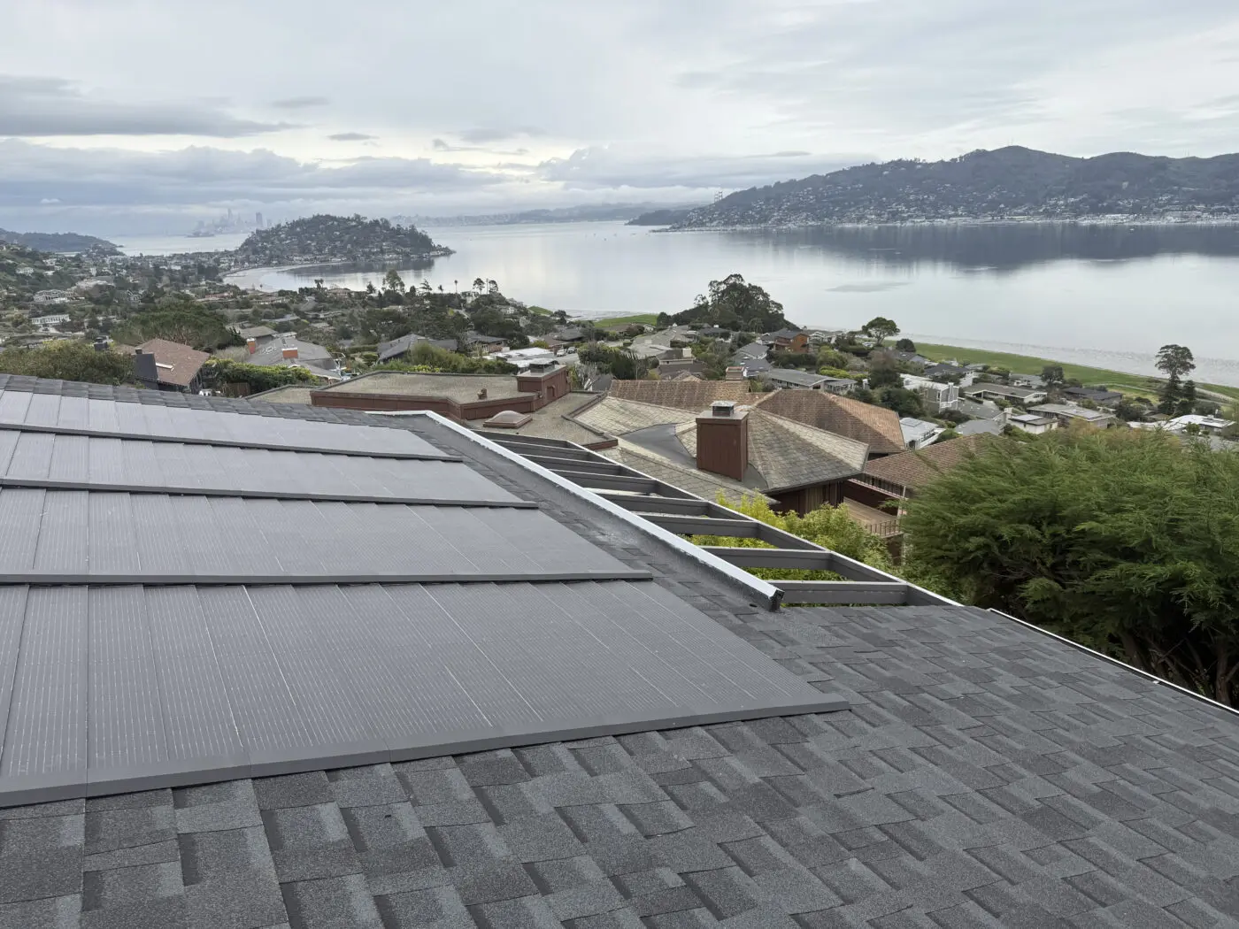Tiburon Solar Shingle Roof | Wedge Roofing